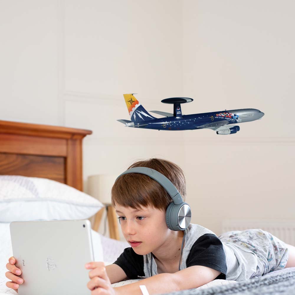 HR 25th Ann. AWACS Radar Plane Wall Decal | Wallhogs