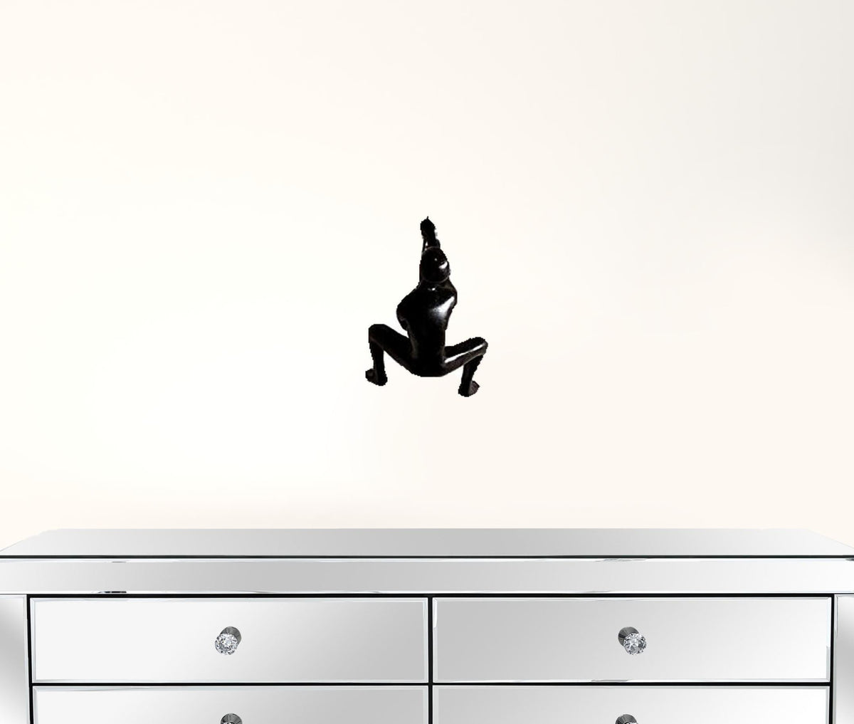 Set Of 3 Black Climbing Man Wall Decor | 3.5"x5.5" | Wallhogs