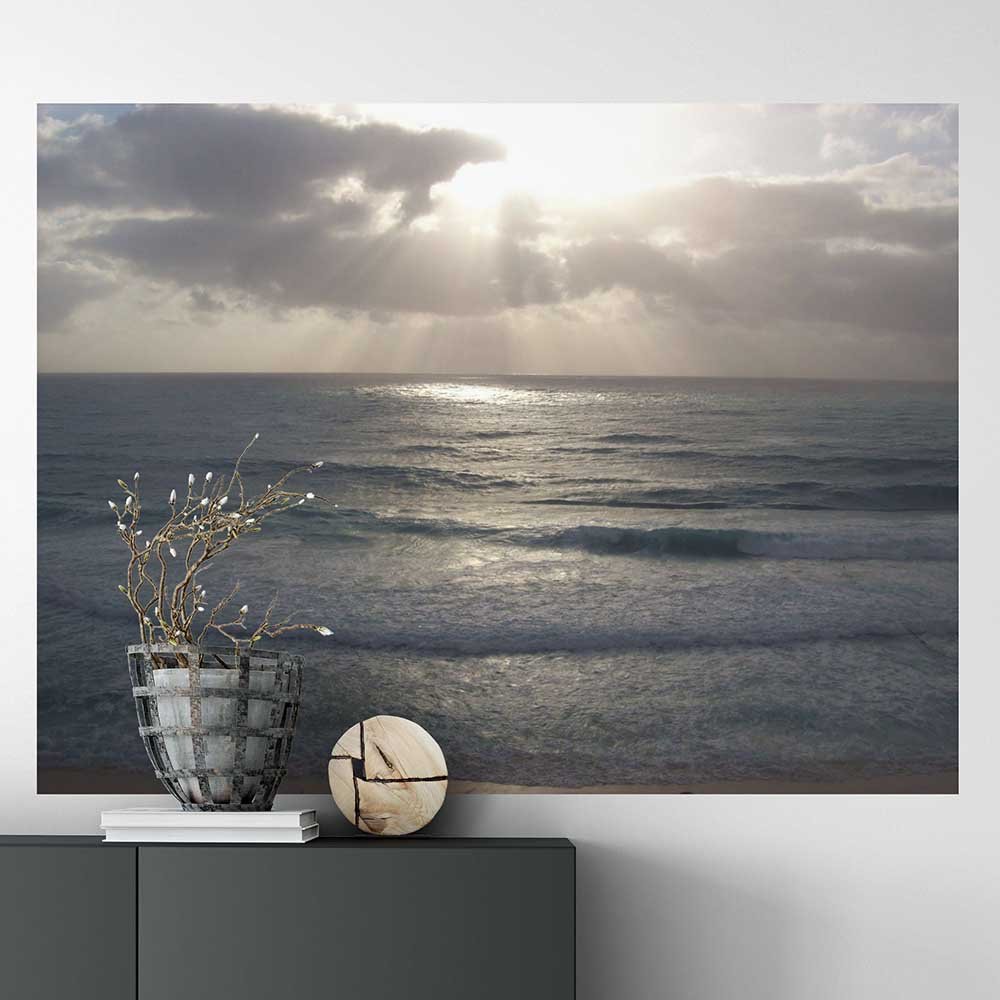Cheryl Viar Sunset Over Ocean Wall Decal | Wallhogs
