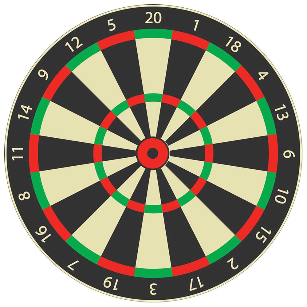 Dart Board Wall Decal | Wallhogs
