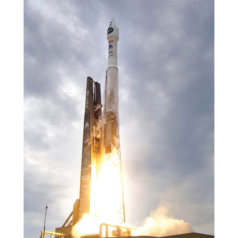 NASA's Atlas Rocket Launch Gloss Poster | Wallhogs