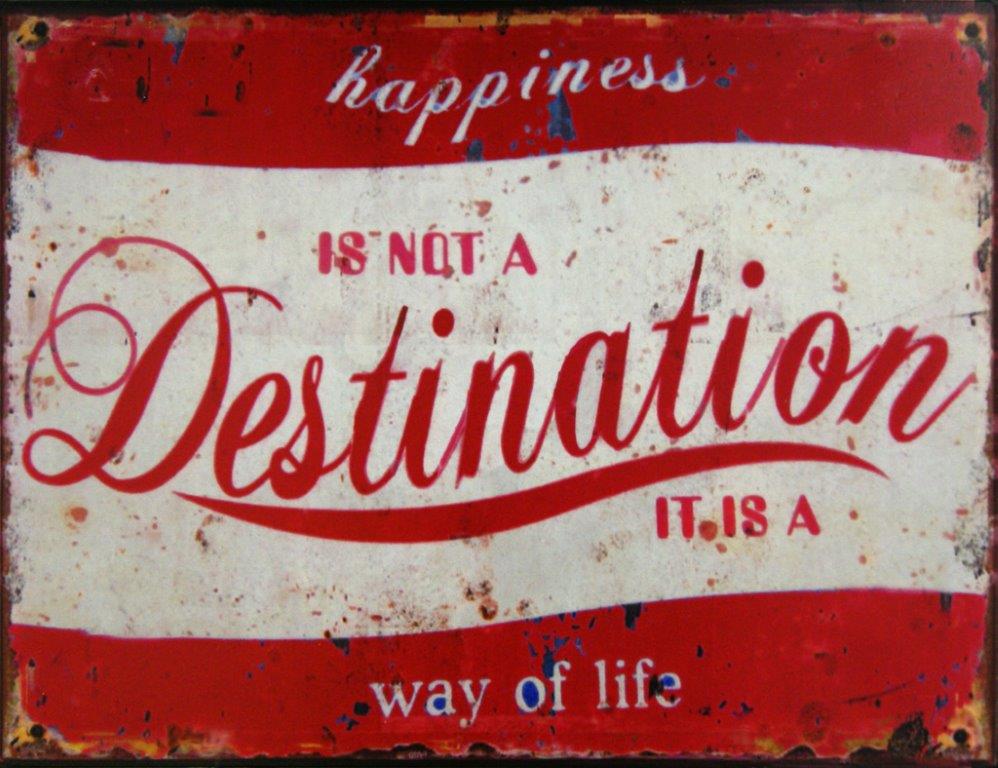 Destination Metal Sign 10"x13" | Wallhogs