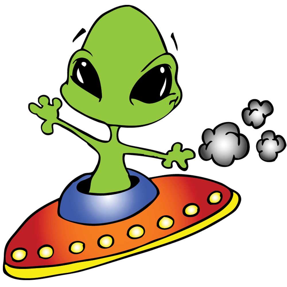 Lost Alien Wall Decal | Wallhogs
