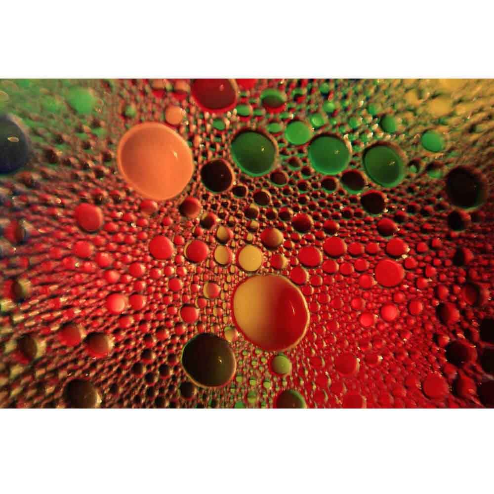 Steve Boer Red Oil & Water Gloss Poster | Wallhogs