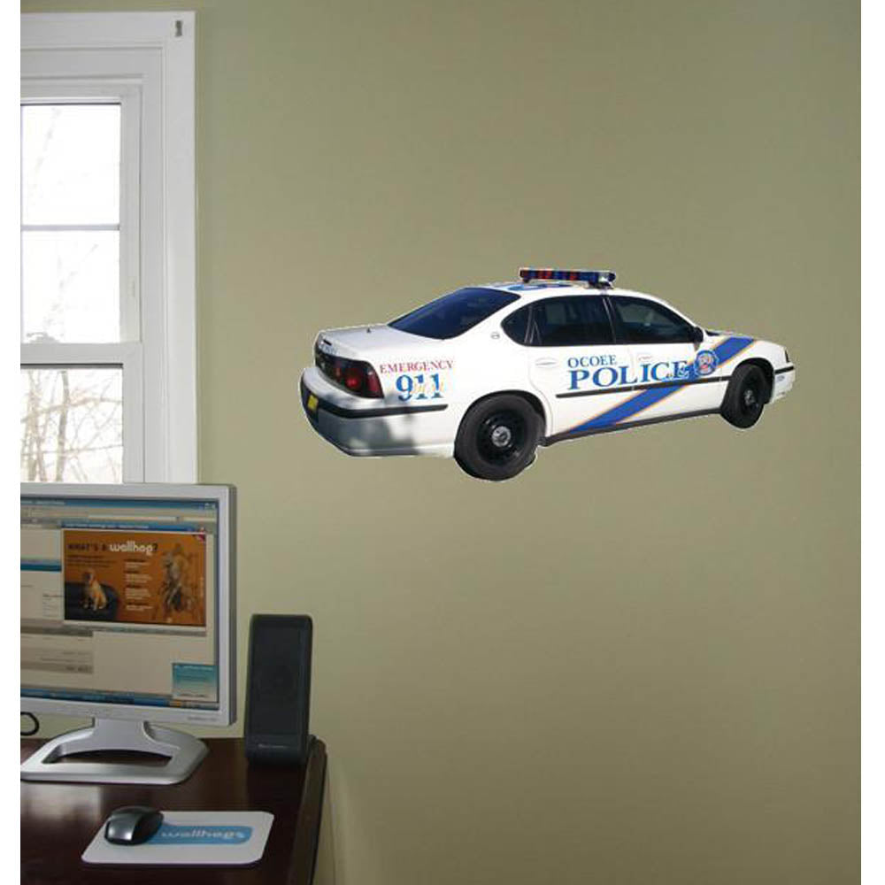 Chevrolet Police Car Wall Decal | Wallhogs