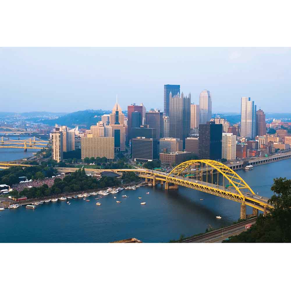 City of Pittsburgh Wall Decal | Wallhogs