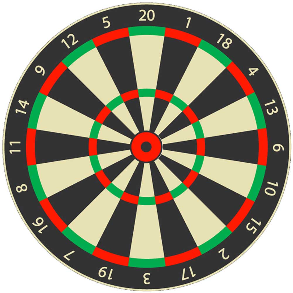 Dart Board Wall Decal | Wallhogs